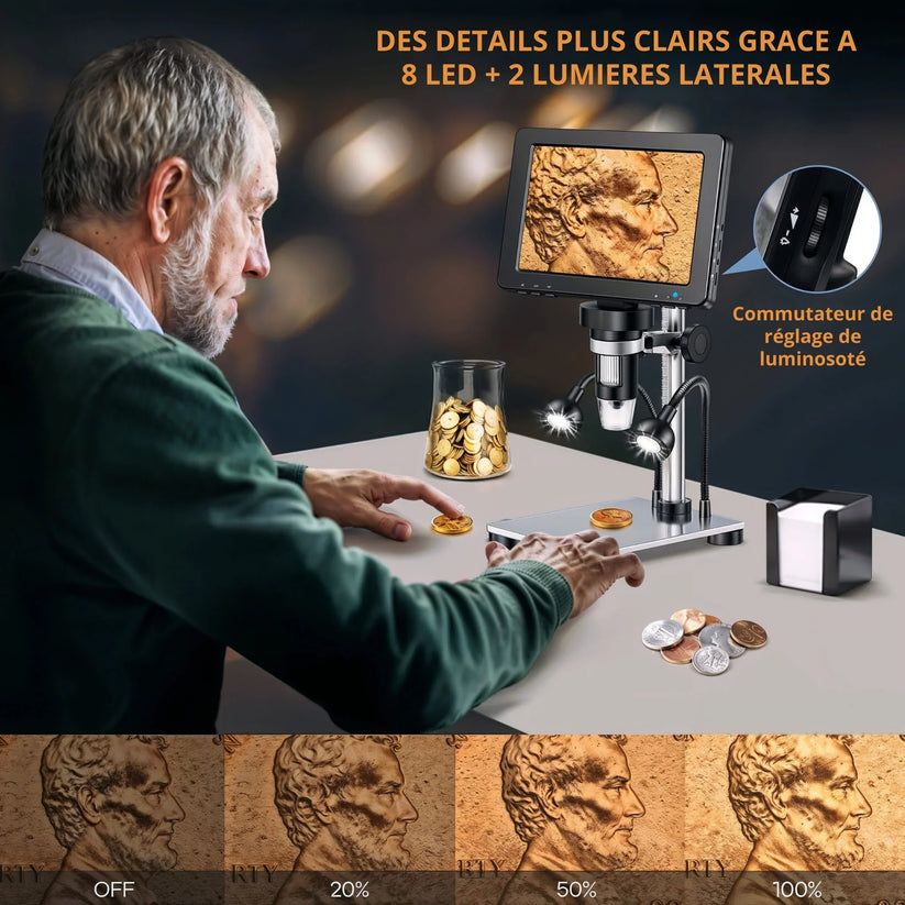 Loupe numérique avec caméra – Haute Définition